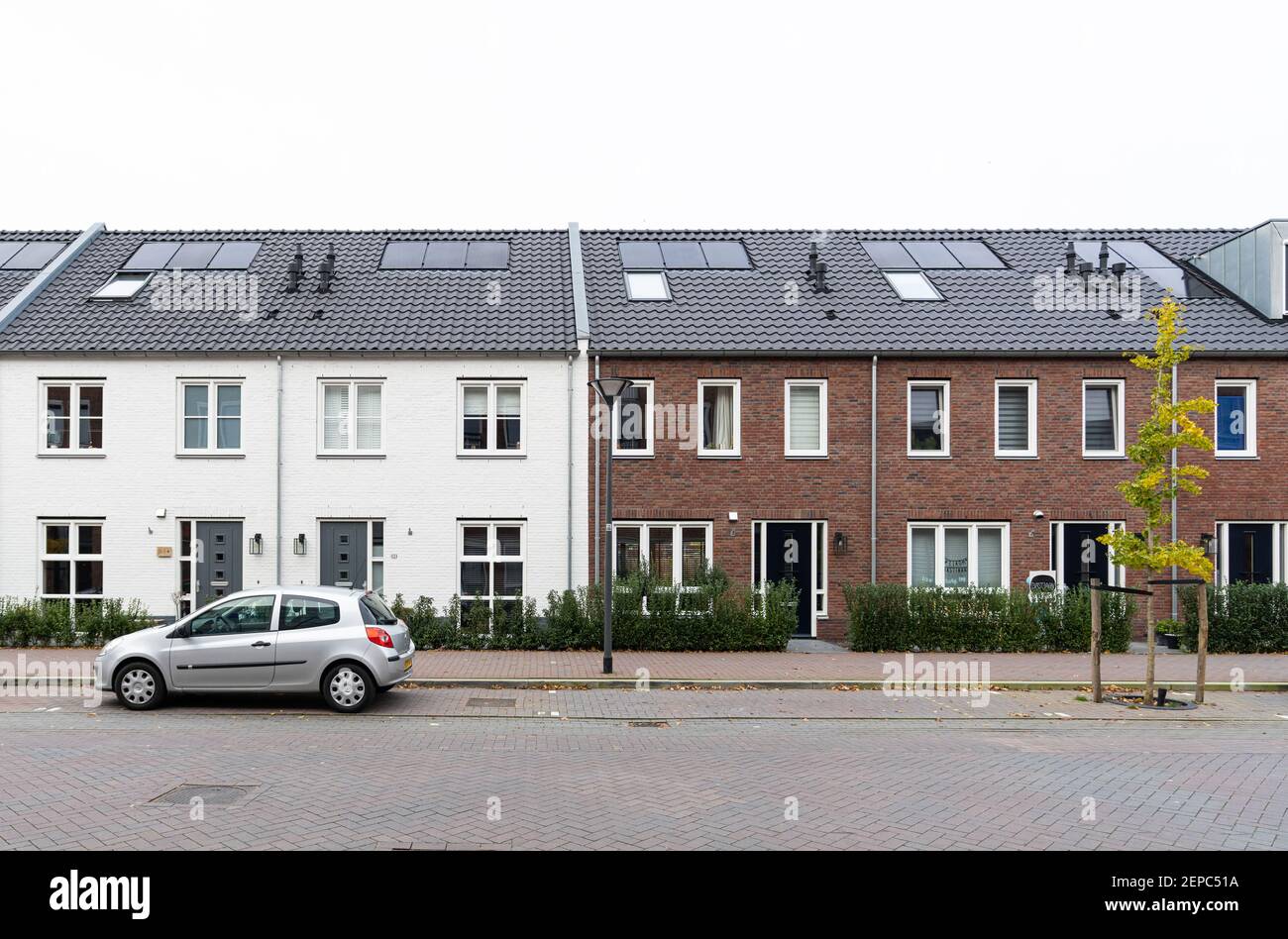 LEUSDEN, 16-11-2019, Utrecht, house, houses, rijtjeshuis, rijtjeshuizen ...