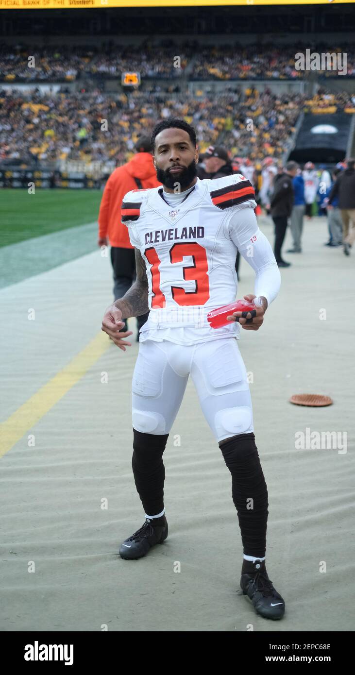 December 1st, 2019: Odell Beckham Jr. #13 during the Pittsburgh ...