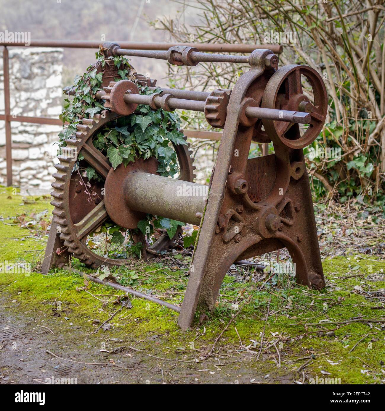 Ancient machinery mechanic hi-res stock photography and images - Alamy