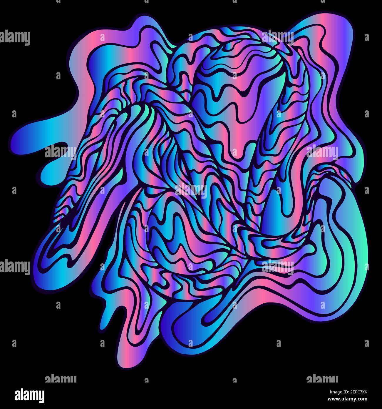 Cyberpunk dazzling Stock Vector Images - Alamy