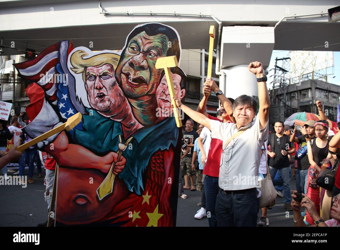 Kilusang Mayo Uno held a nationally-coordinated protest and a huge ...