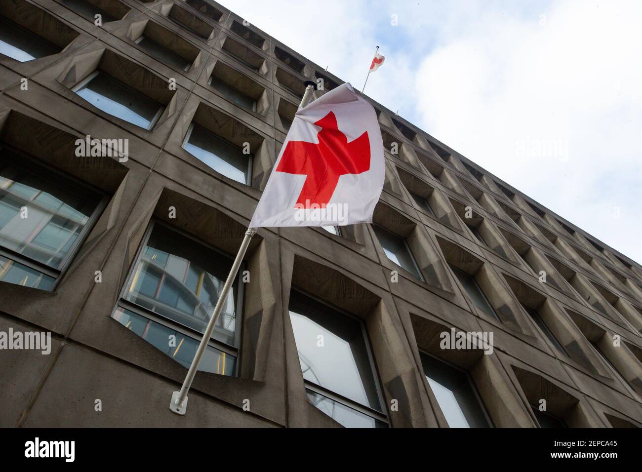 Illustration picture shows the Treves center of Belgian red cross, in ...