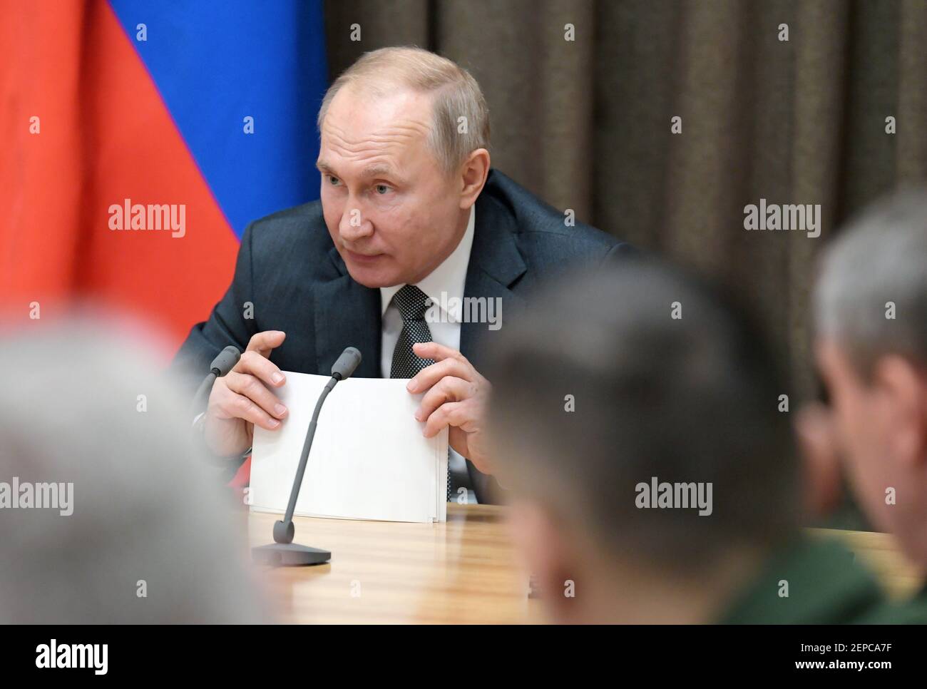 Russian President Vladimir Putin's working visit to Sochi. Russian ...