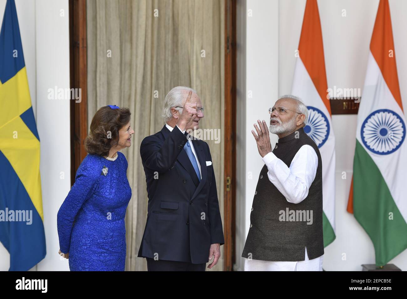 NEW DELHI, INDIA - DECEMBER 2: Prime Minister Narendra Modi seen with ...