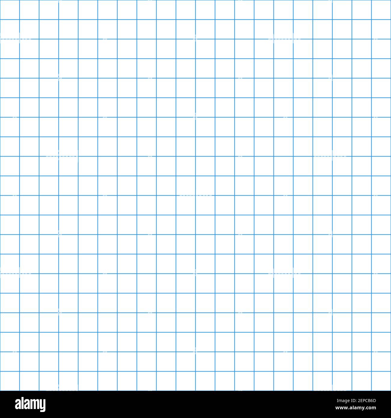 Grid paper. Abstract squared background with blue graph. Geometric pattern for school, wallpaper ...