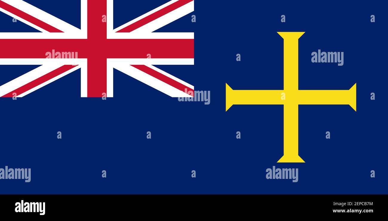 Government Ensign Of Guernsey Flag Stock Vector Images - Alamy