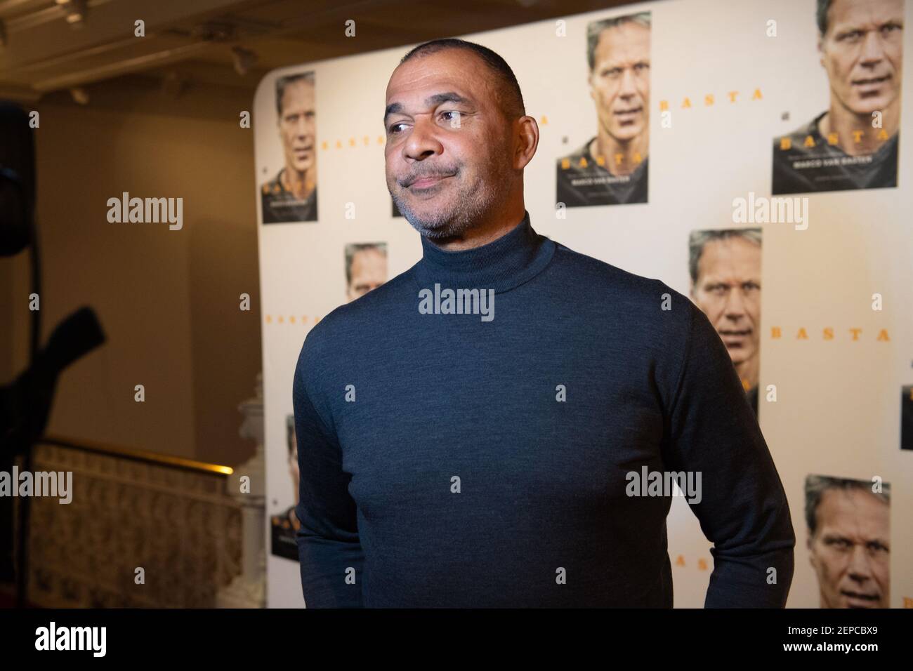 Ruud Gullit at the Basta book presentation. The autobiography of Marco ...