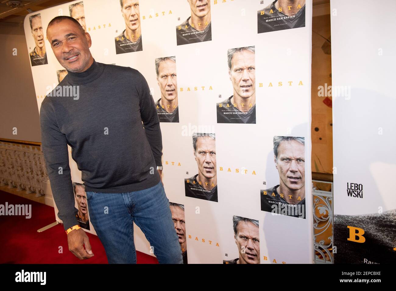 Ruud Gullit at the Basta book presentation. The autobiography of Marco ...