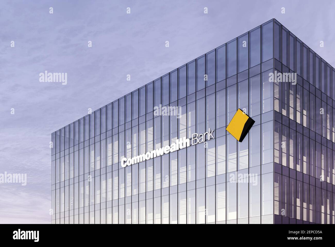 Sydney, Australia. February 19, 2021. Editorial Use Only, 3D CGI ...