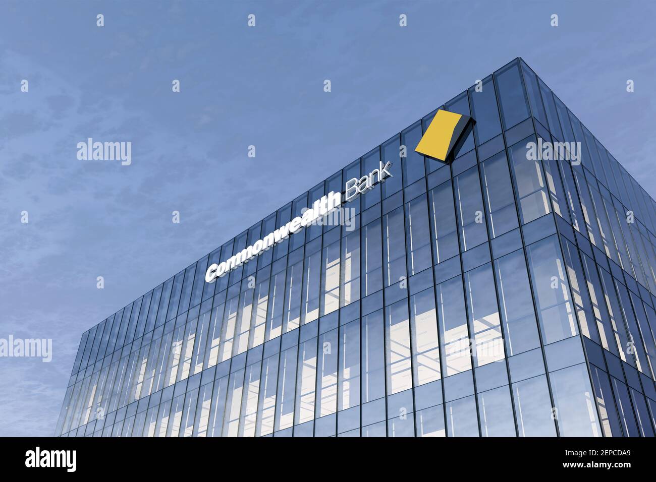 Sydney, Australia. February 19, 2021. Editorial Use Only, 3D CGI ...