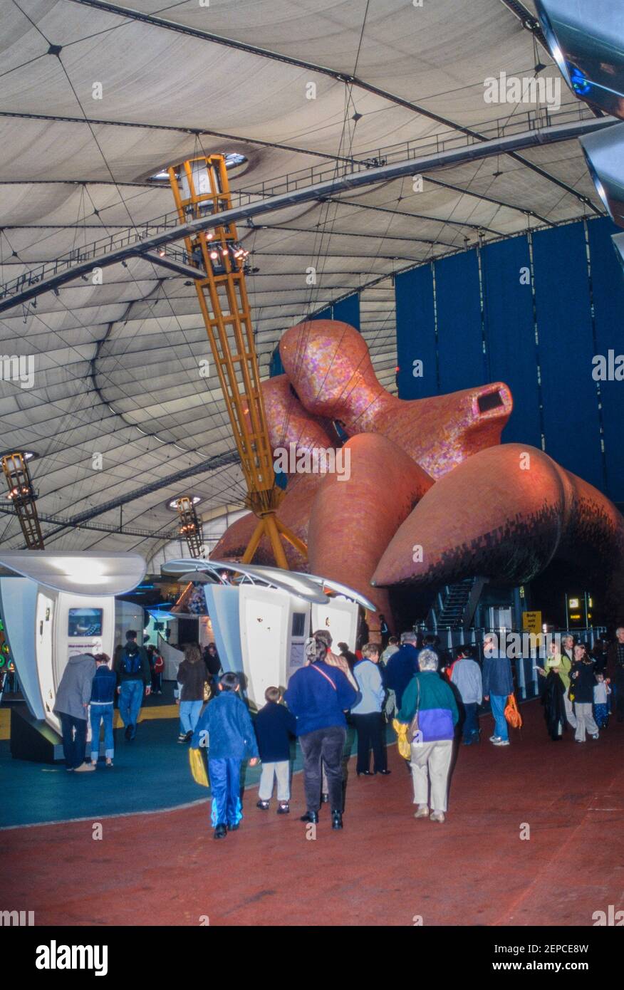 The Body Zone inside the Millennium Dome, Greenwich, London, England ...