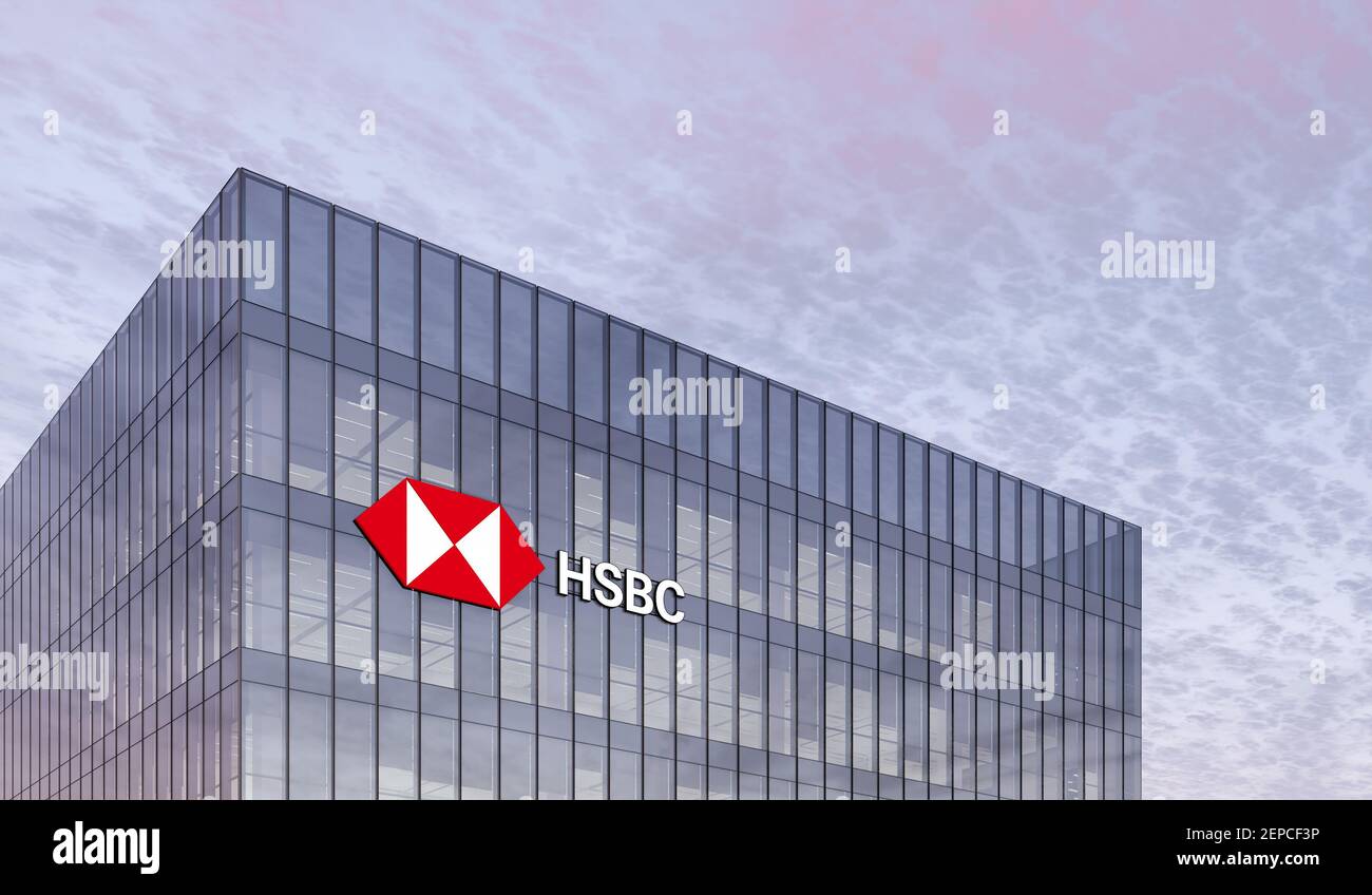 London, United Kingdom. February 19, 2021, Editorial Use Only, 3D CGI ...