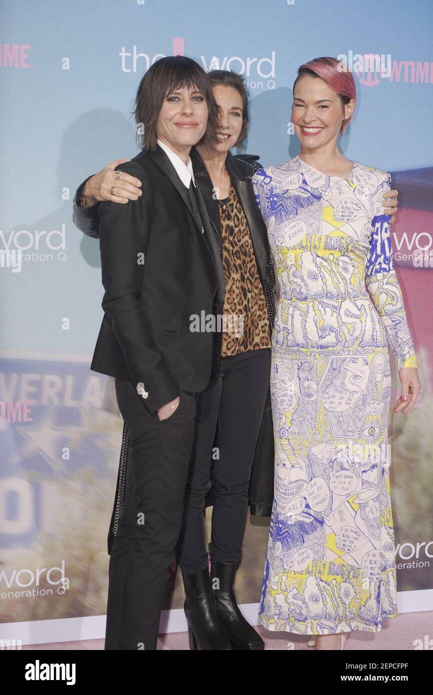 Kate Moenning, Ilene Chaikan, and Leisha Hailey attend "The L Word ...