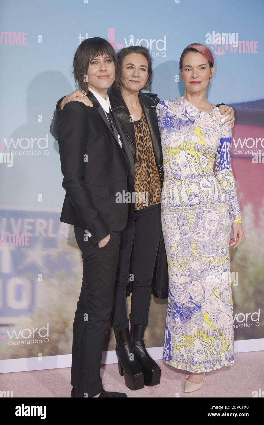 Kate Moenning, Ilene Chaikan, and Leisha Hailey attend "The L Word ...