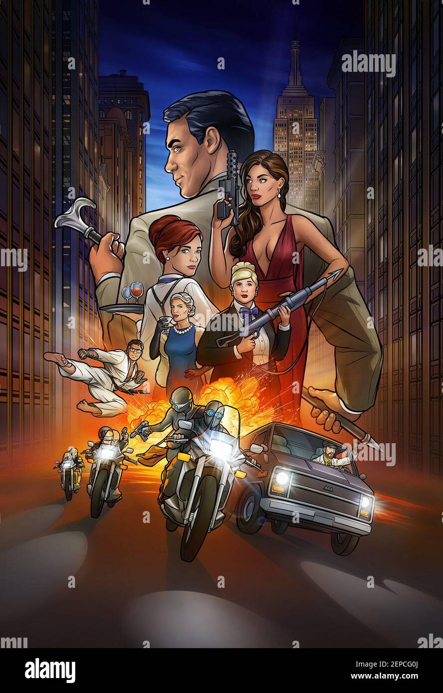 ARCHER (2009), directed by ADAM REED and BRYAN FORDNEY. Credit: FX ...
