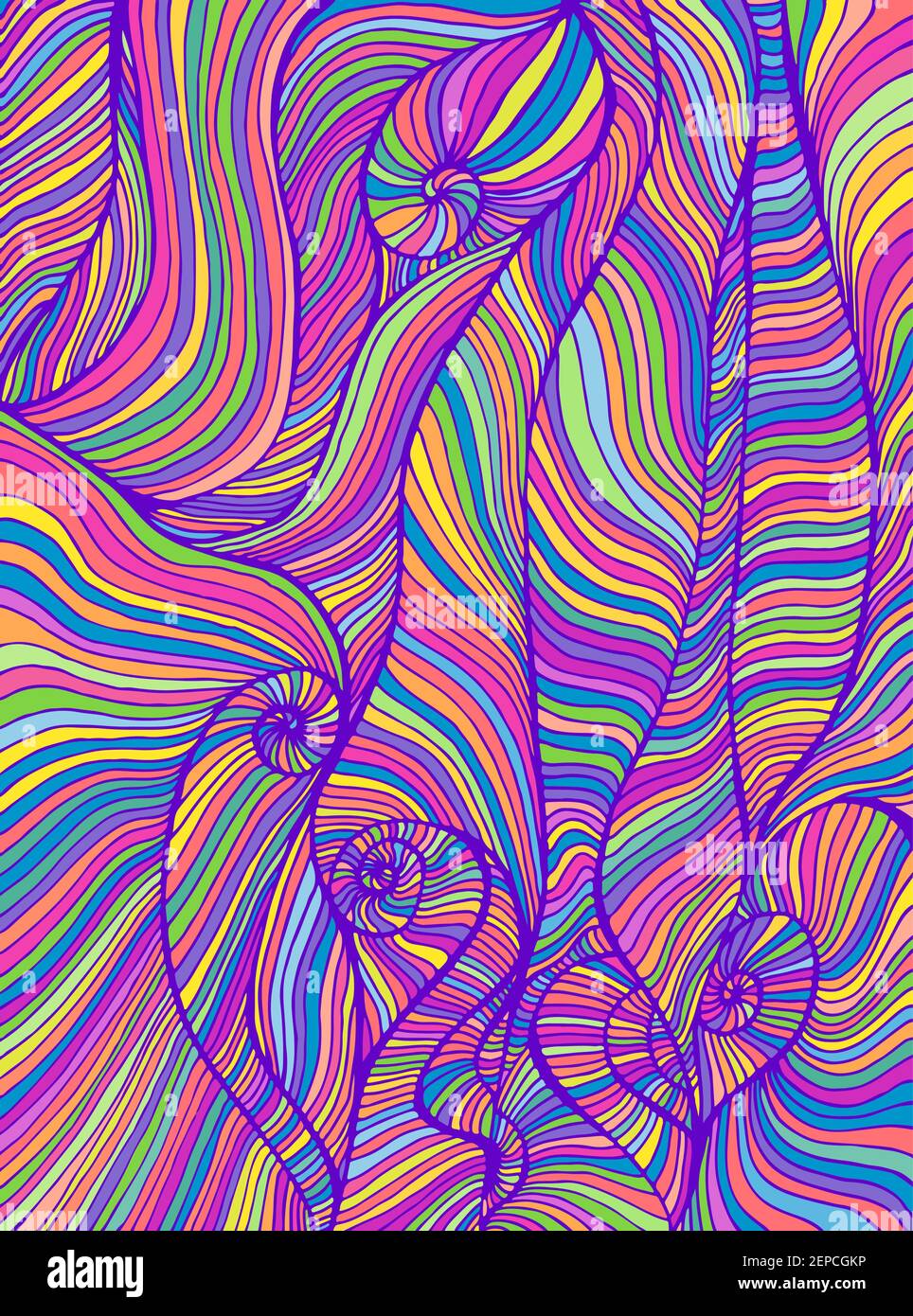 Trippy Pictures To Color