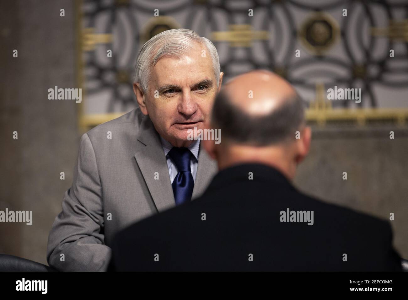 United States Senator Jim Inhofe (Republican of Oklahoma) speaks to ...