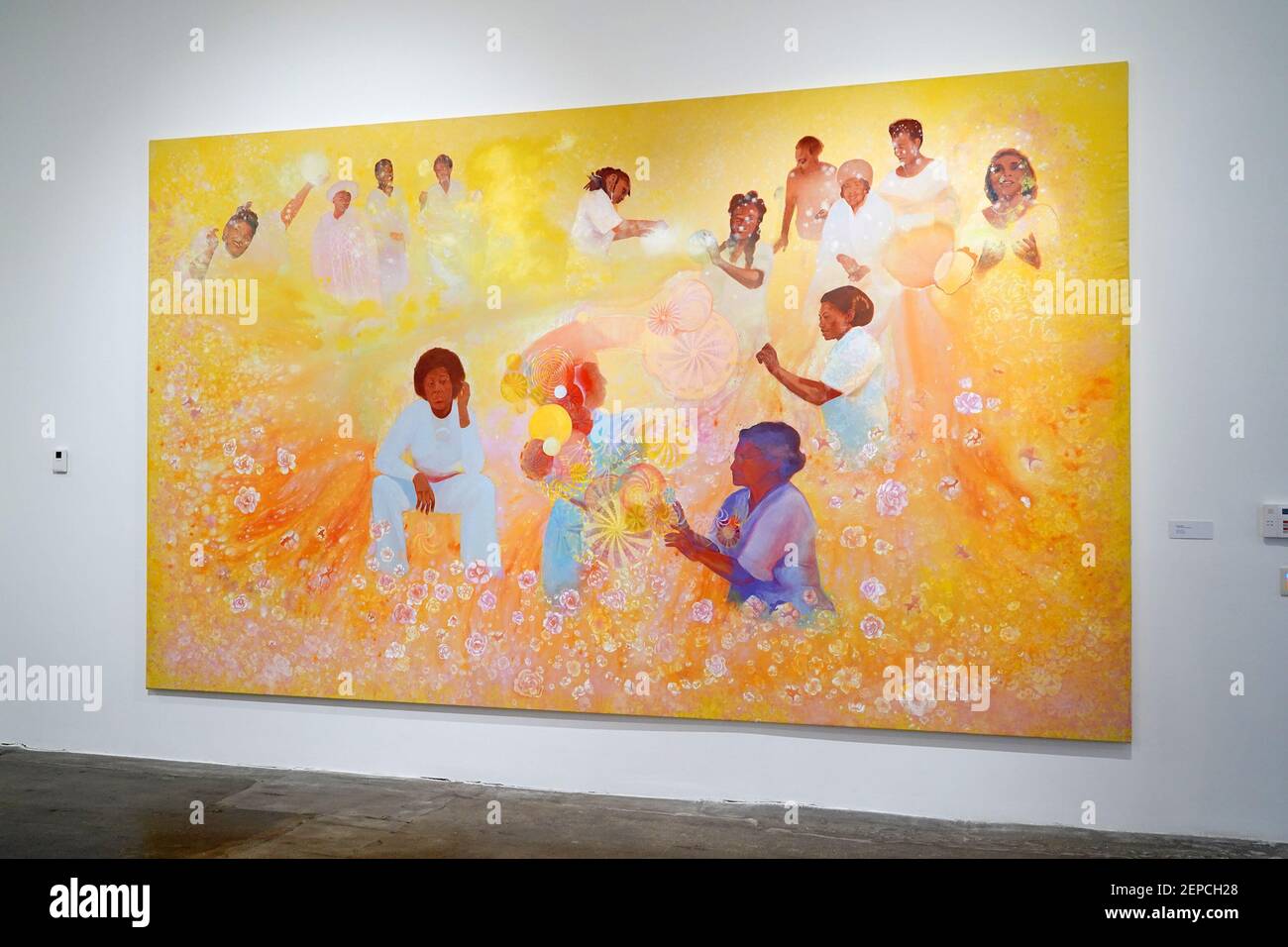 MIAMI, FL - DEC 2: General view during El Espacio Twenty Three Gallery ...