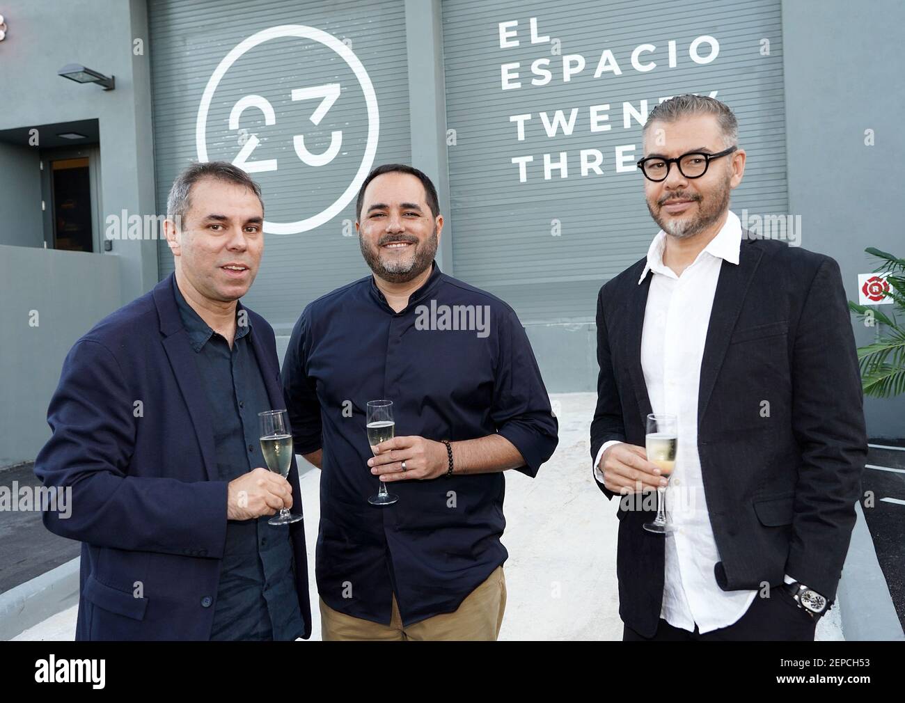 MIAMI, FL - DEC 2: Fernando Sanchez Castillo, Jack Tufano and Alejandro ...