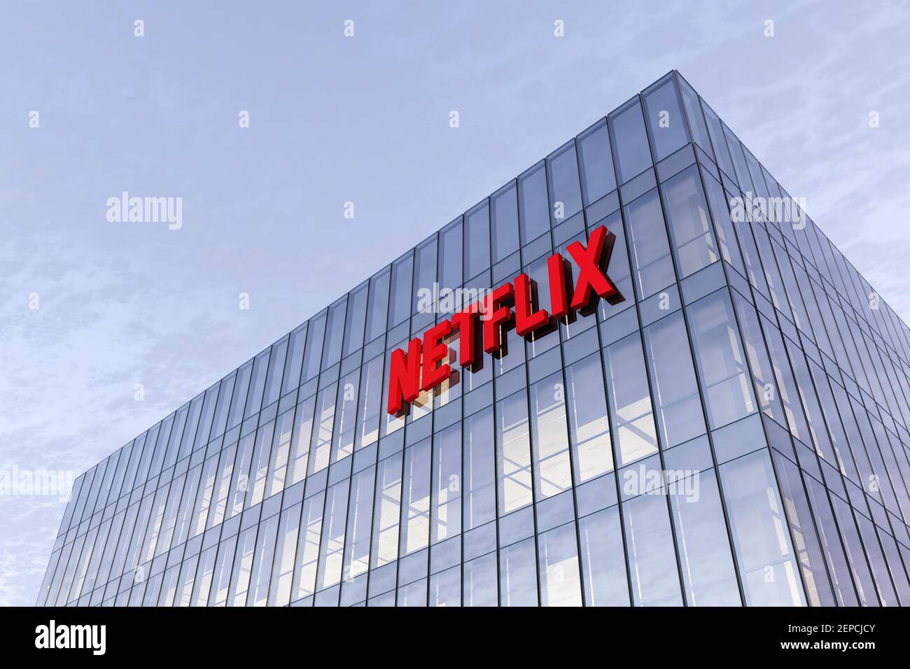 Los Gatos, CA, USA. February 17, 2021. Editorial Use Only, 3D CGI ...