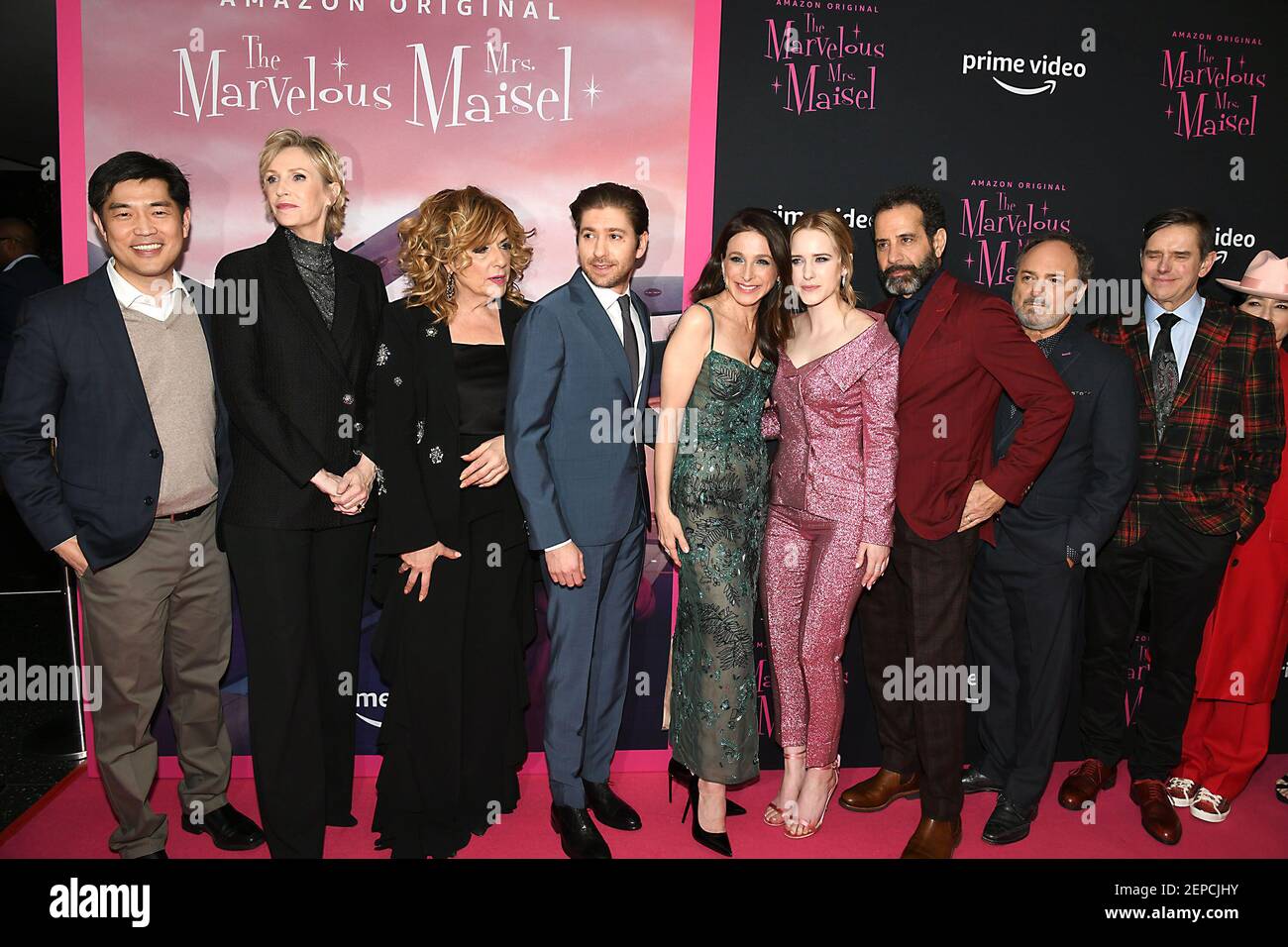 The cast attends Amazon Prime Video's "The Marvelous Mrs Maisel" Season ...