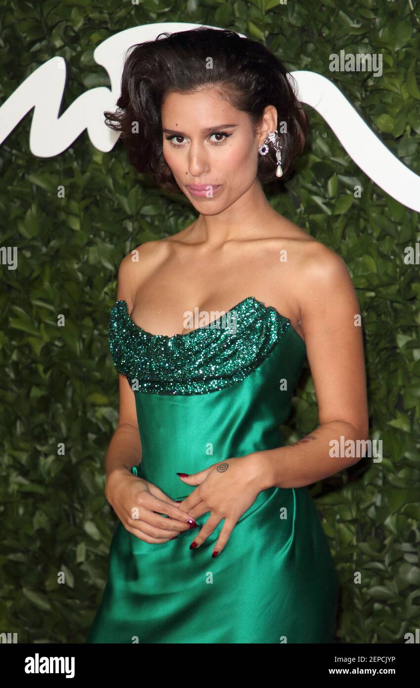 Raye on the red carpet during The Fashion Awards at Royal Albert Hall ...
