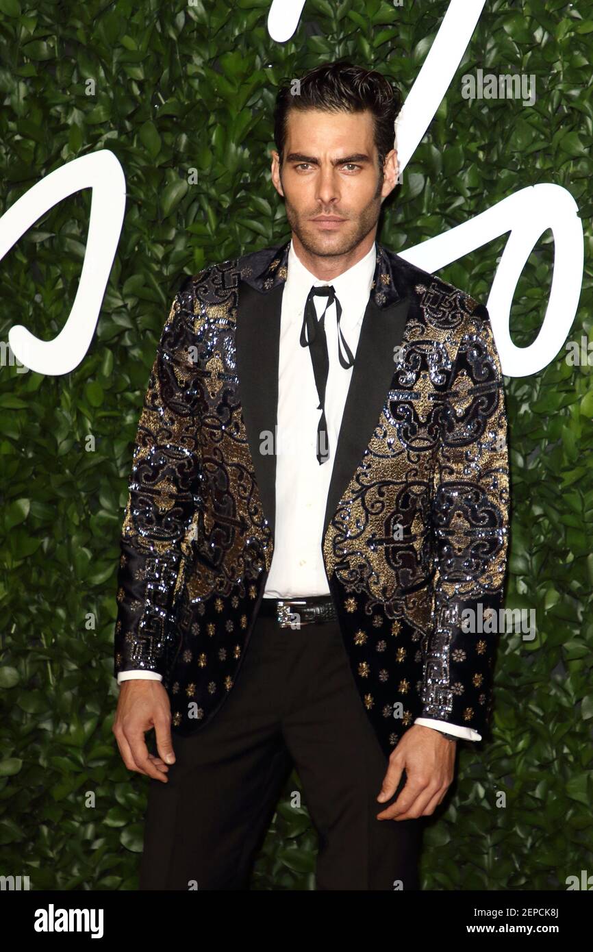 Jon Kortajarena on the red carpet during The Fashion Awards at Royal ...