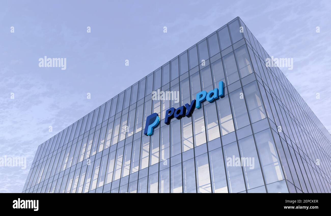 San Jose, CA, USA. February 27, 2021. Editorial Use Only, 3D CGI ...