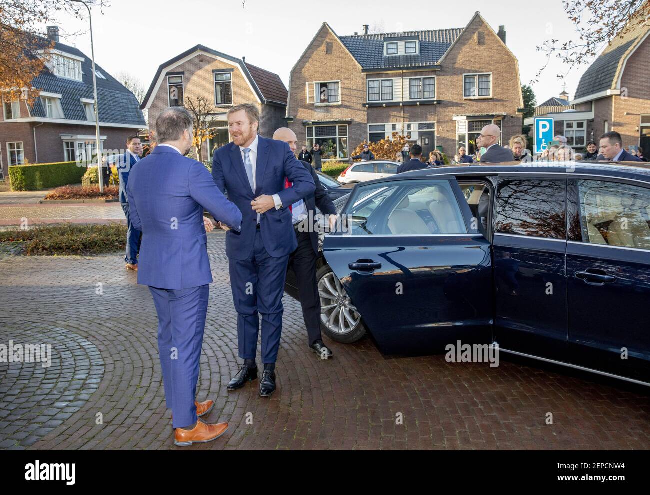 King Willem-Alexander visited the local government of the city of ...