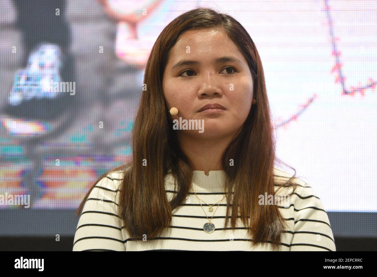 Coinciding with COP25, youth Philippine environmental activist, Marinel ...