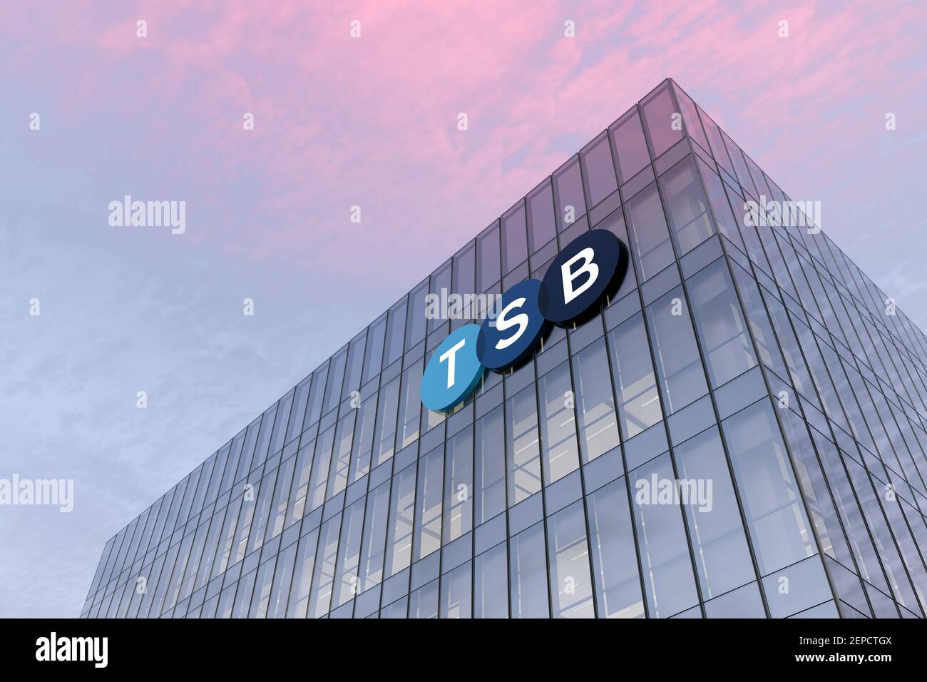 Edinburgh, United Kingdom. February 18, 2021. Editorial Use Only, 3D ...