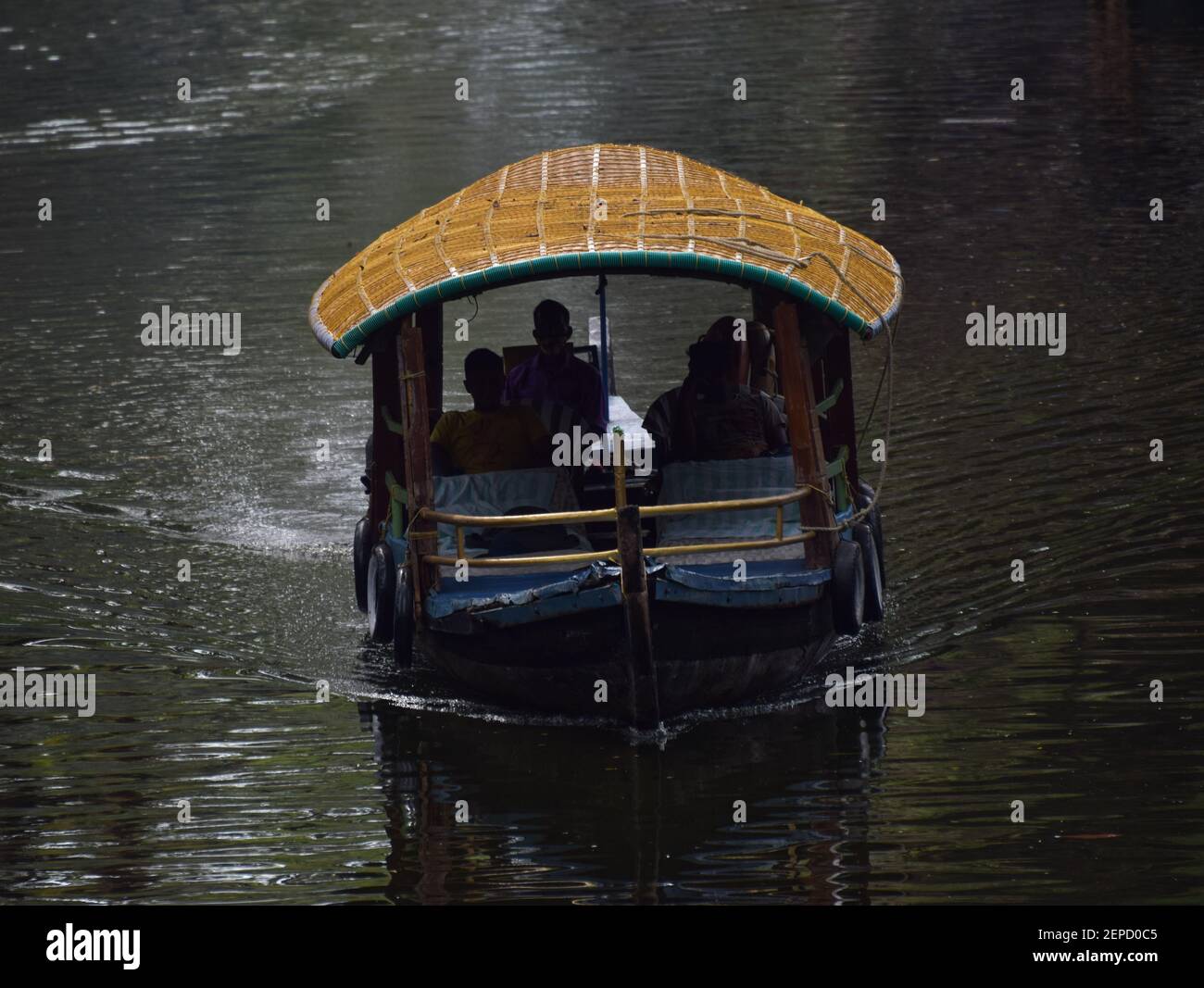 A beautiful scenery of water transportation in kerala Stock Photo - Alamy