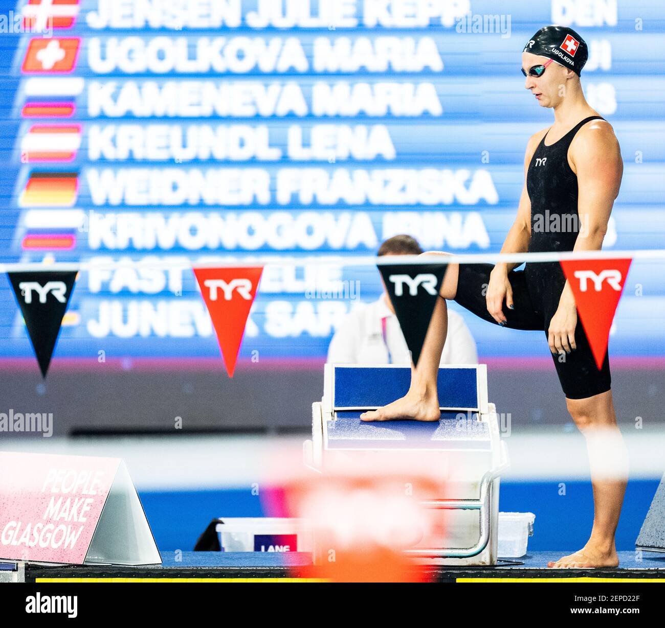UGOLKOVA Maria Switzerland SUI 100 Individual Medley women Heat Glasgow ...