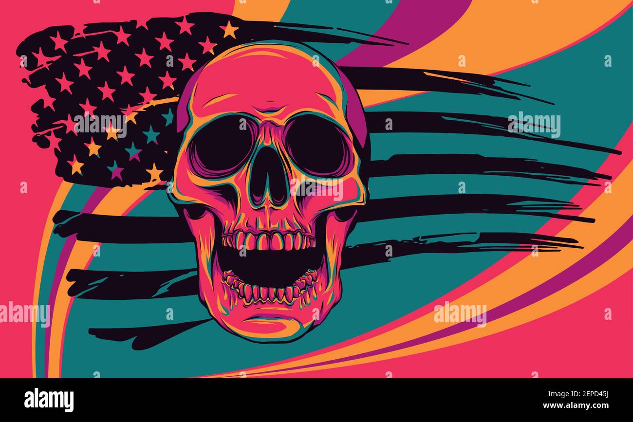 Patriotic death Stock Vector Images - Alamy