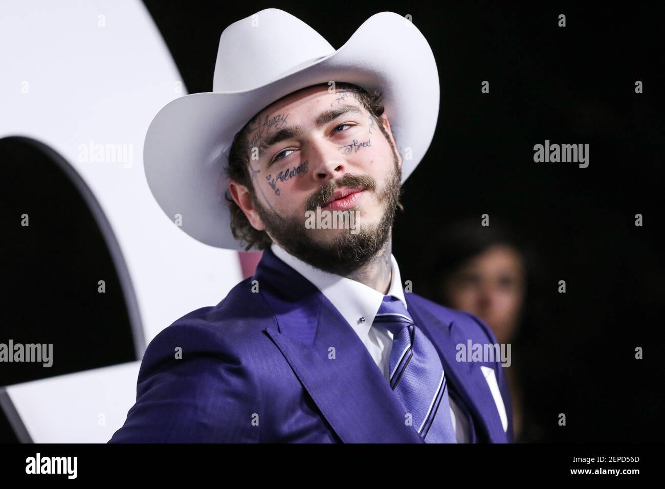 WEST HOLLYWOOD, LOS ANGELES, CALIFORNIA, USA - DECEMBER 05: Rapper Post ...