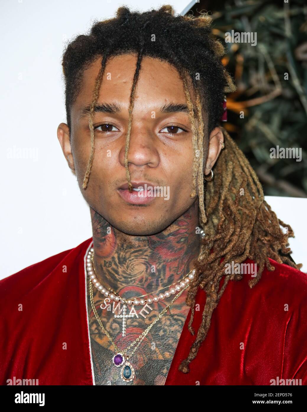 WEST HOLLYWOOD, LOS ANGELES, CALIFORNIA, USA - DECEMBER 05: Rapper Swae ...