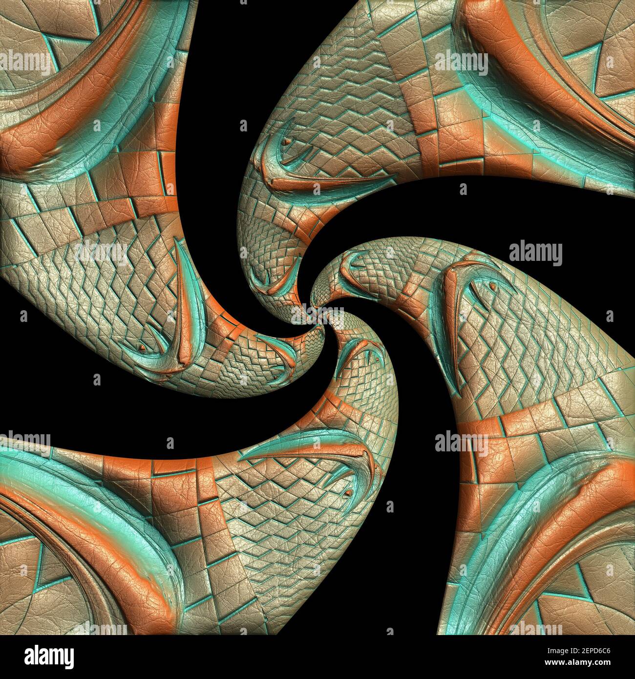 Luxury background with embossed pattern on leather for creative design ...