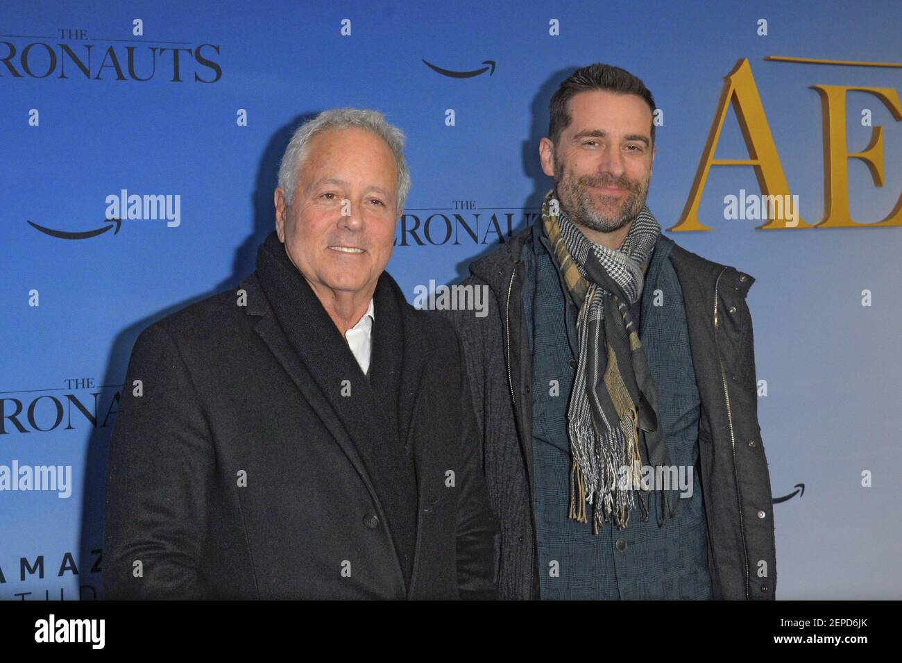 David Hoberman and Todd Lieberman attend "The Aeronauts" New York ...