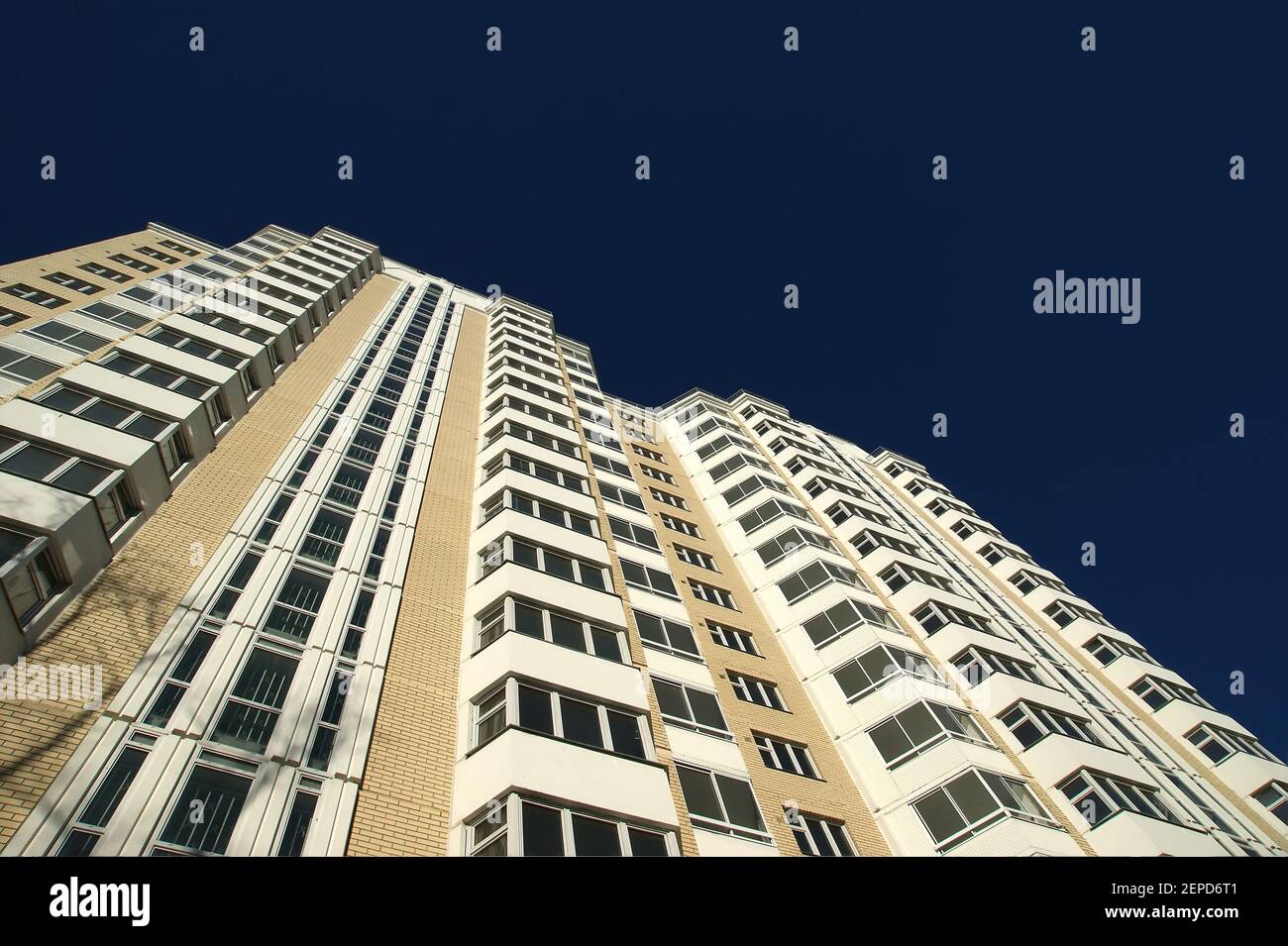 Modern residential high rise building. Moscow, Russia Stock Photo - Alamy