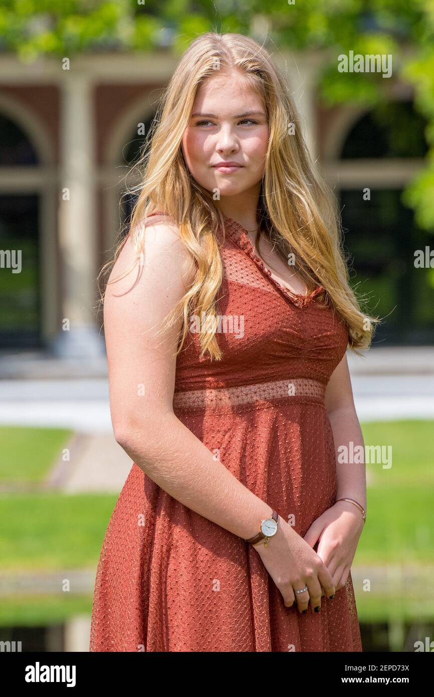 Crown Princess Amalia of the Netherlands celebrates her 16th birthday ...