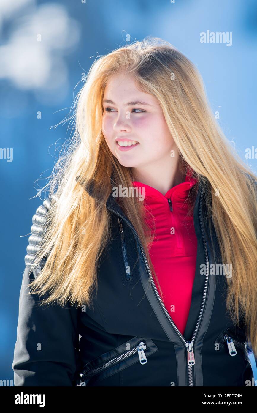 Crown Princess Amalia of the Netherlands celebrates her 16th birthday ...