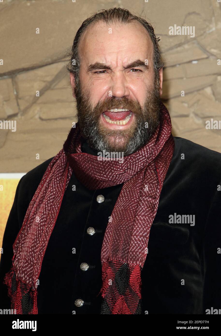 Rory McCann attends the UK Premiere of JUMANJI: THE NEXT LEVEL at Odeon ...