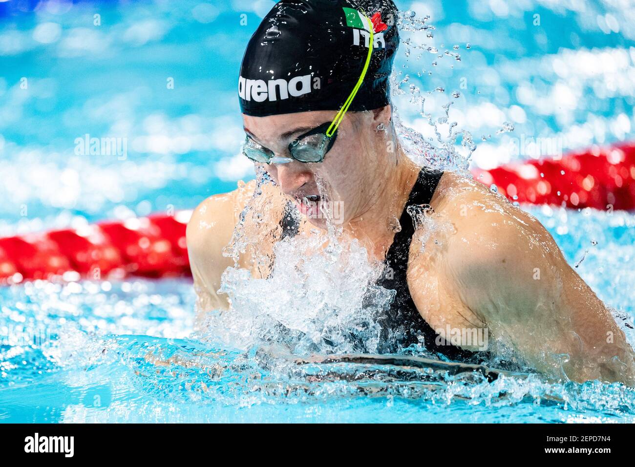 FANGIO Francesca Italy ITA 100 breaststroke women Heats Glasgow 06/12 ...