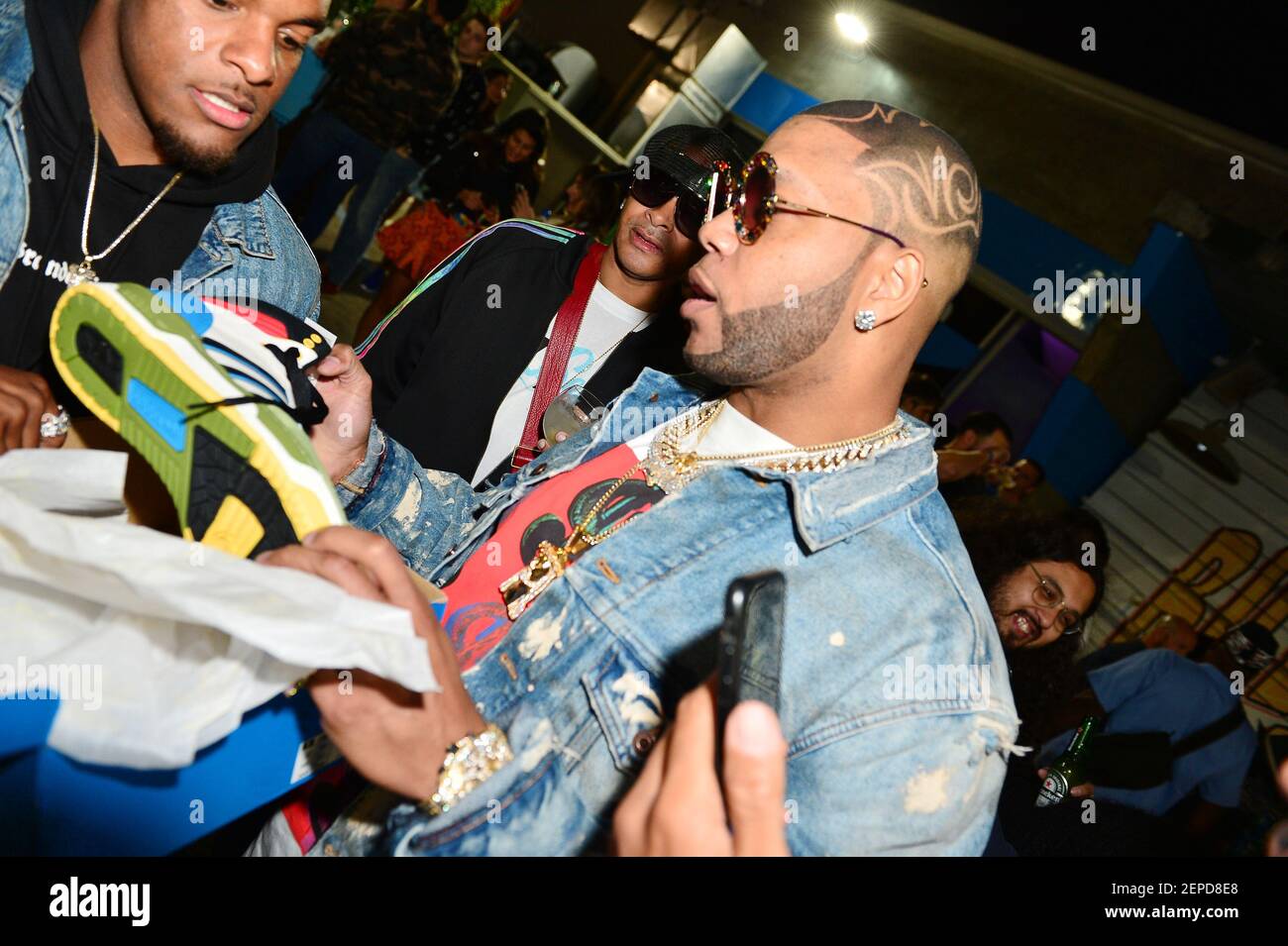 MIAMI, FL - DECEMBER 05: Flo Rida attends A Celebration of Hebru ...