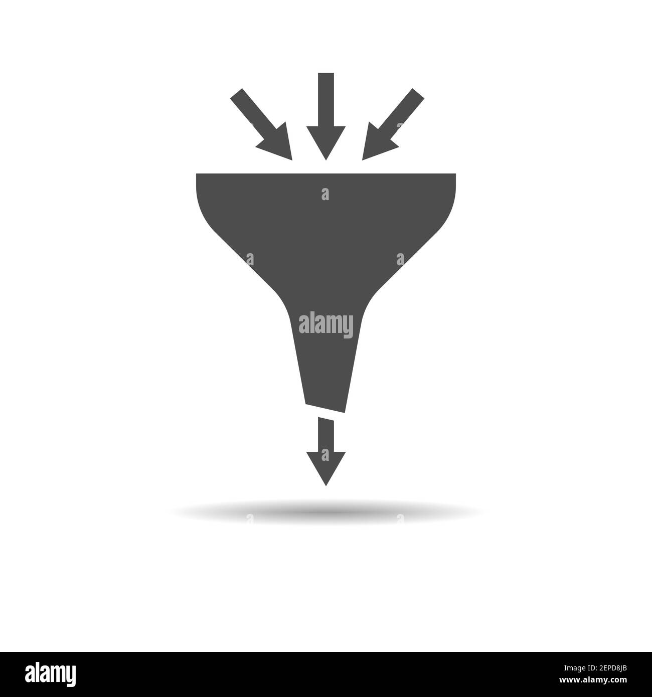 Lead white funnel hi-res stock photography and images - Alamy