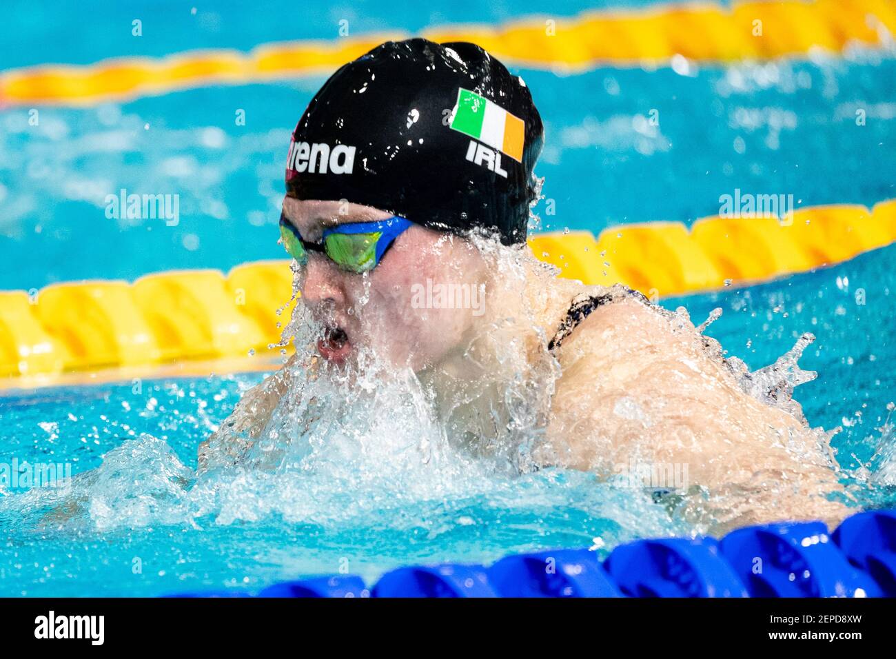 MC SHARRY Mona Ireland IRL 100 breaststroke women Semi Final Glasgow 06 ...