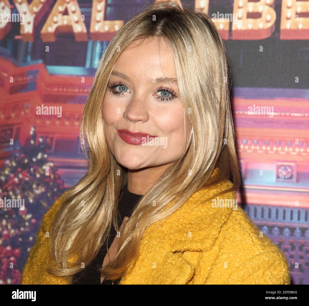 Laura Whitmore attends the Emma Bunton Christmas Party at Royal Albert ...