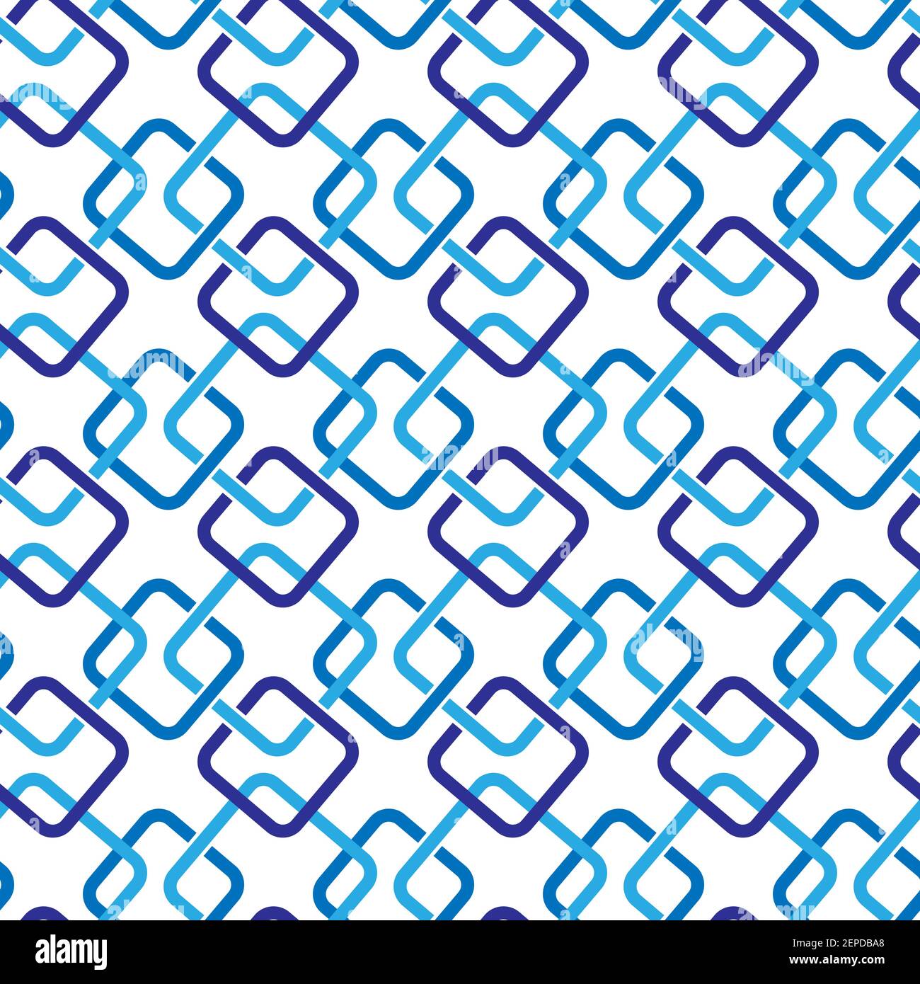Seamless pattern of intertwining colored squares. Template for textiles ...