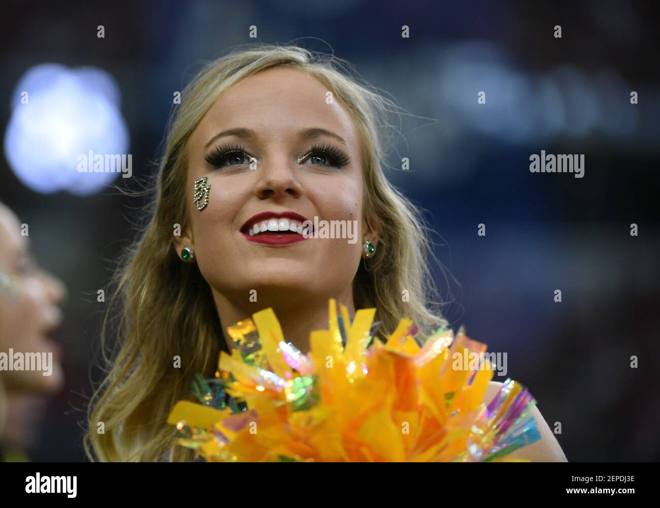 December 7 2019: Baylor Bears cheerleader during the 2nd half of the ...