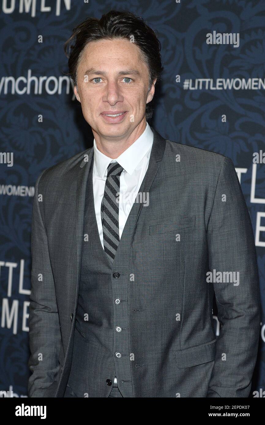 Actor Zach Braff attends the “Little Women” World Premiere held at the ...